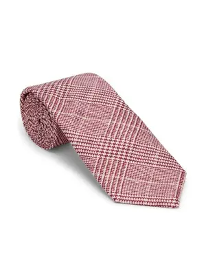 Brunello Cucinelli Prince Of Wales Check Neck Tie