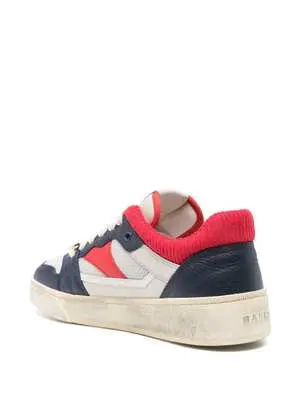 Bally Logo-plaque Panelled Sneakers