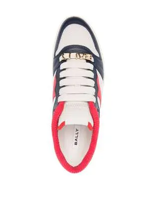 Bally Logo-plaque Panelled Sneakers