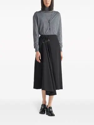 Prada Cashmere Turtleneck Sweater - Grey