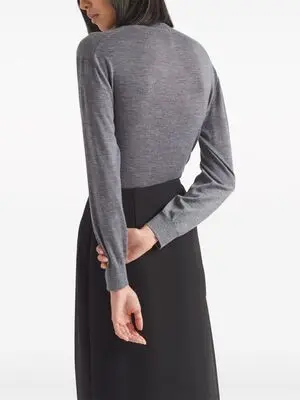 Prada Cashmere Turtleneck Sweater - Grey