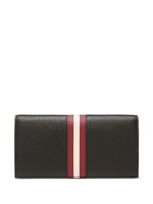 Bally Stripe-trim Leather Wallet
