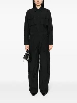 Alexander Wang Button-up Ripstop Cargo Jumpsuit