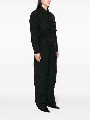 Alexander Wang Button-up Ripstop Cargo Jumpsuit