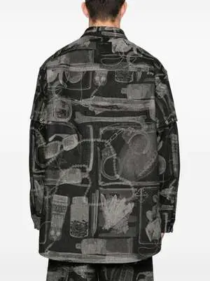 Off-White Xray Detachable-sleeves Shirt