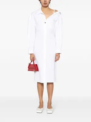 Jacquemus La Robe Chemise Dress - White