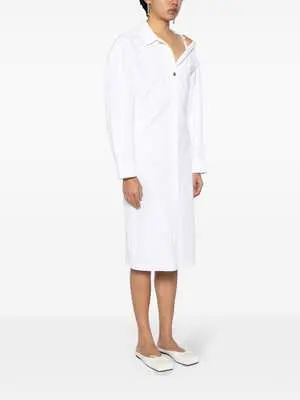 Jacquemus La Robe Chemise Dress - White