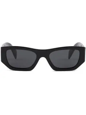 Prada Rectangle Frame Sunglasses - Black