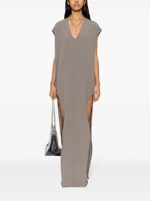 Rick Owens V-neck Maxi Dress