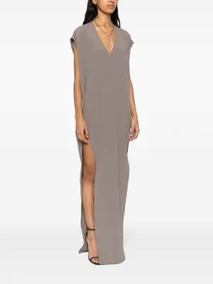 Rick Owens V-neck Maxi Dress