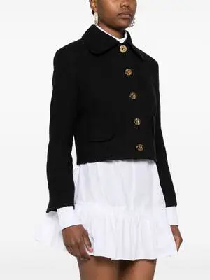 PATOU Cropped Tweed Jacket