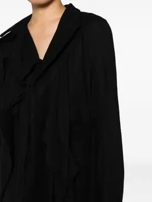 Yohji Yamamoto Asymmetric Wool Jacket