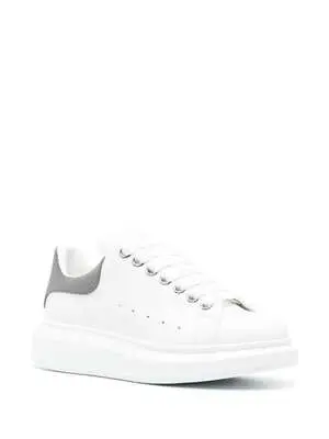 Alexander McQueen Leather Sneakers - White