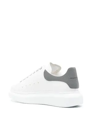 Alexander McQueen Leather Sneakers - White