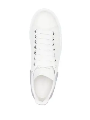Alexander McQueen Leather Sneakers - White
