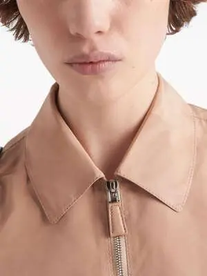Prada Belted-waist Midi Dress
