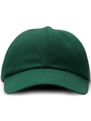 Burberry Equestrian Knight Cotton Cap - Green