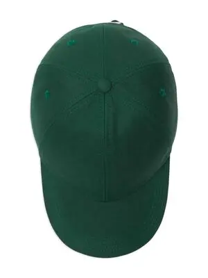 Burberry Equestrian Knight Cotton Cap - Green