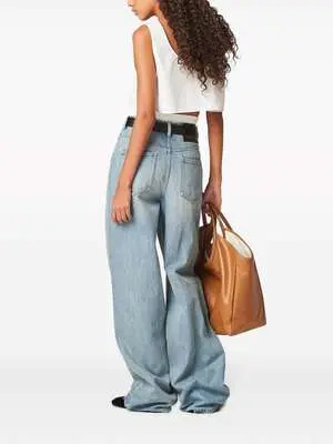 Miu Miu Wide-leg Jeans
