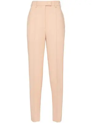 Prada High-rise Natté Trousers