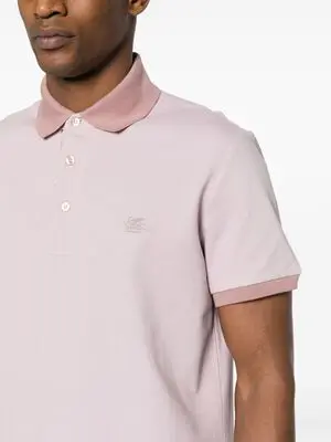 Etro Pegaso Cotton Polo Shirt