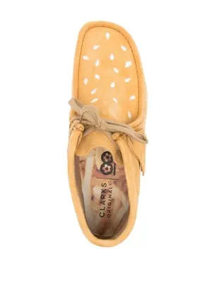 Clarks X Vandy The Pink Wallabee Leather Boots - Brown