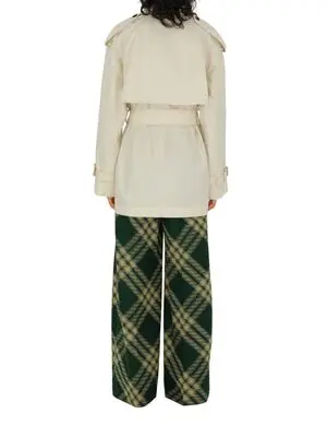 Burberry Short Belted Trench Coat