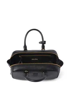 Miu Miu Mini Arcadie Tote Bag - Black