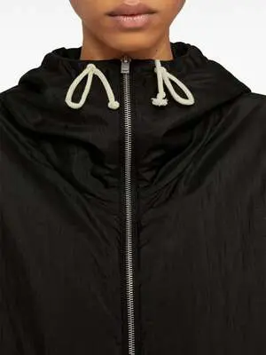 JIL SANDER Zip-up Hooded Jacket