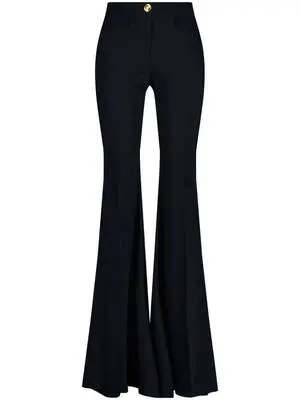 Giambattista Valli Crepe Flared Trousers