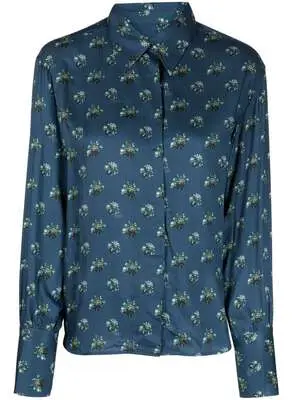 Maison Kitsune Straight Hem Shirts For Women