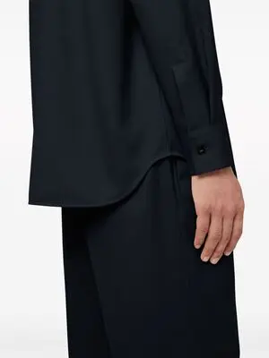 JIL SANDER Long-sleeved Wool Shirt