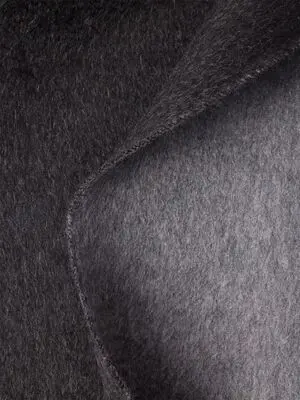 Prada Embroidered-logo Fringed Scarf