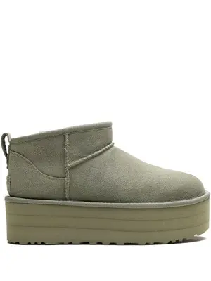UGG Classic Ultra Mini Platform Boots - Green