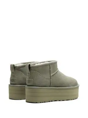 UGG Classic Ultra Mini Platform Boots - Green