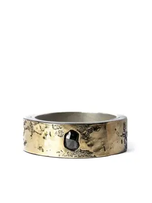 PARTS OF FOUR 18kt Yellow Sistema Rough Diamond Ring