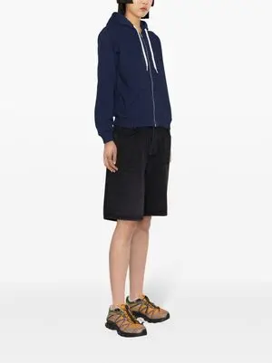 Polo Ralph Lauren Pony-embroidered Zip-up Hoodie - Blue