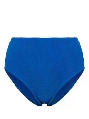 Bond Eye Palmer Seersucker Bikini Bottom - Blue