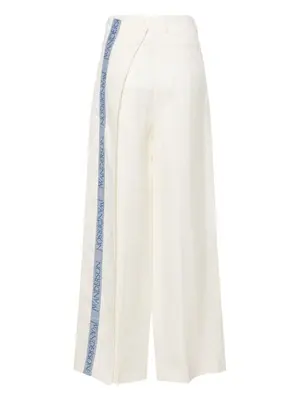 JW Anderson Logo-stripe Palazzo Pants
