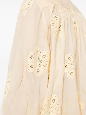 Zimmermann Acadian Floral Embroidered Blouse