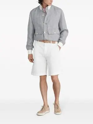 Brunello Cucinelli Button Shorts - White