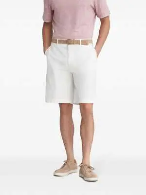 Brunello Cucinelli Button Shorts - White