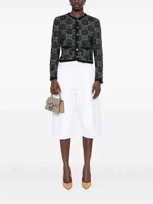 Gucci Gg-pattern Tweed Jacket