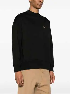 Palm Angels Logo-plaque Cotton Sweatshirt