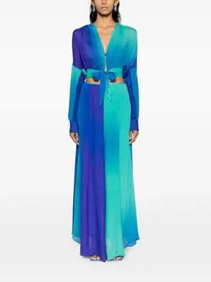 FORTE_FORTE Ombré Effect Silk Blouse
