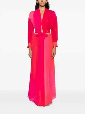 FORTE_FORTE Tie-fastening Silk Blouse