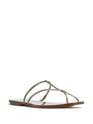 PEDRO GARCIA Crystal-embellished Strap Sandals