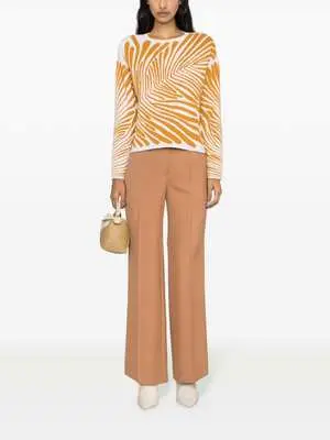 FORTE_FORTE Patterned Jacquard Jumper