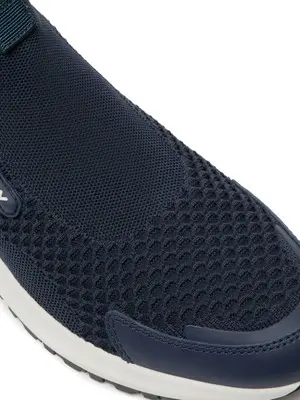 Bally Logo-appliqué Mesh-panelling Sneakers - Blue