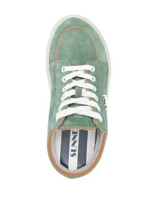 Sunnei Dreamy Suede Sneakers - Green